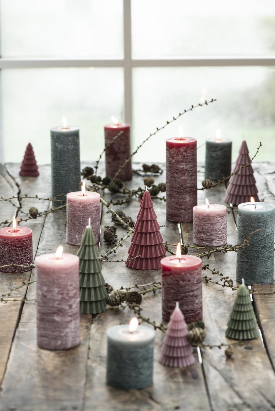 Der Shabby Chic Shop für nostalgische Gegenstände - Rustikale Kerze ...